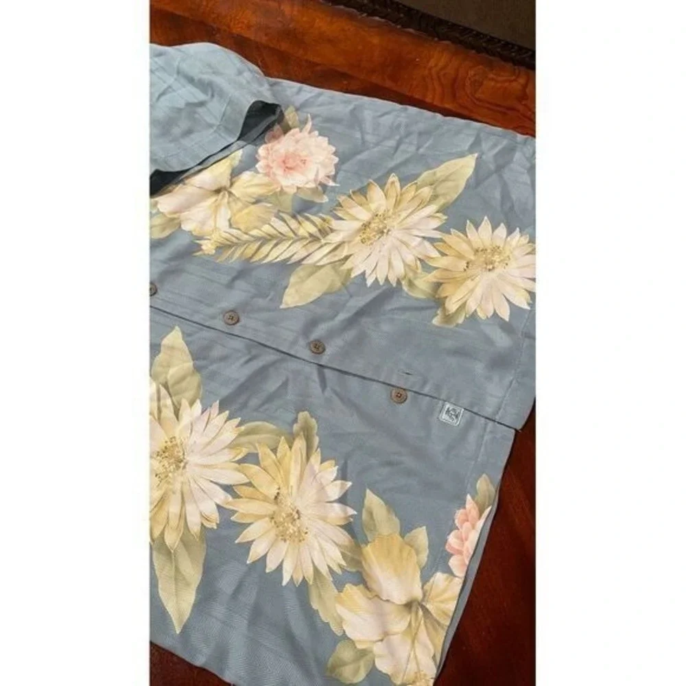 Tommy Bahama | Shirts | Tommy Bahama Mens Large 0 Silk Hawaiian Floral ...